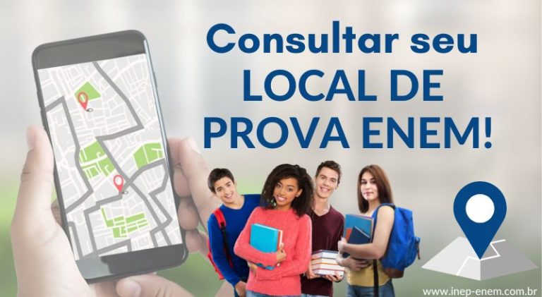 Local da Prova do Enem 2023 - Consulte AGORA! - Inep Enem